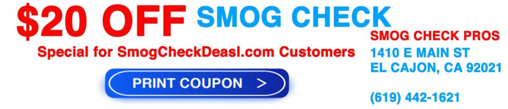 Smog Check Santee | Smog Check Near Me